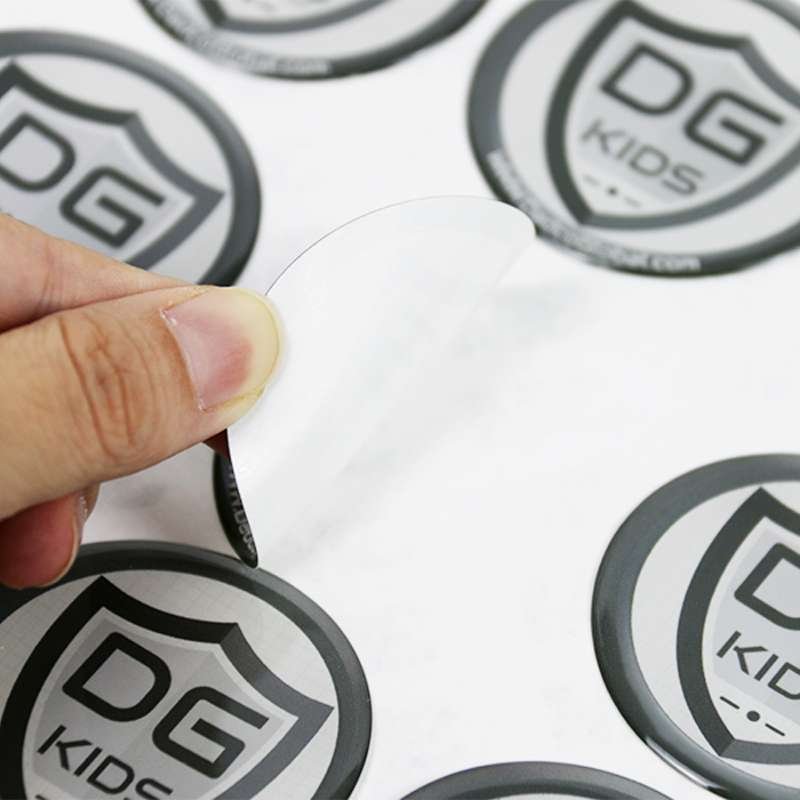 High Quality custom labels Printing Customized clear Gel logo sticker ...