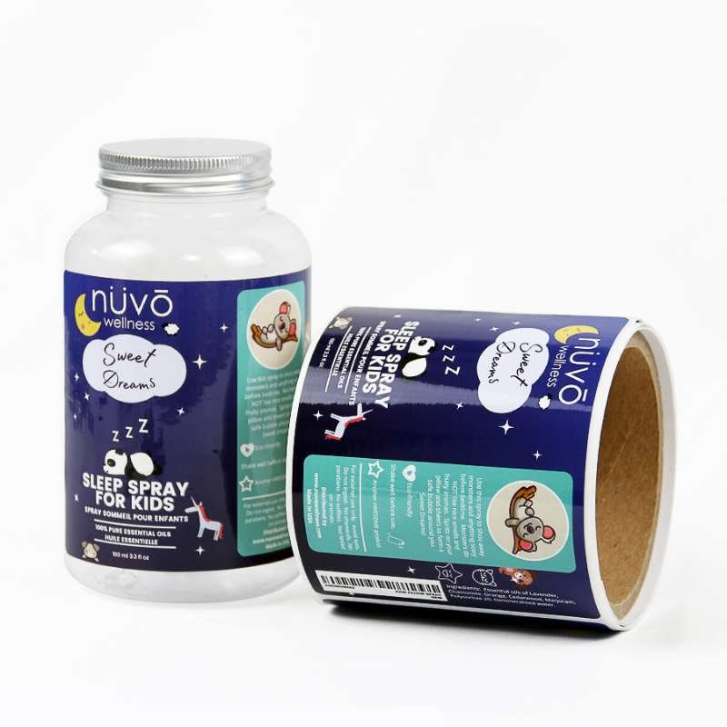 Customized Health Supplement Bottle Packaging Labels Stickers ...